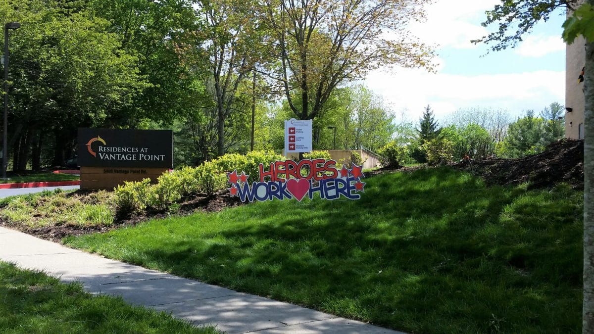 Heroes Work Here! - Residences at Vantage Point